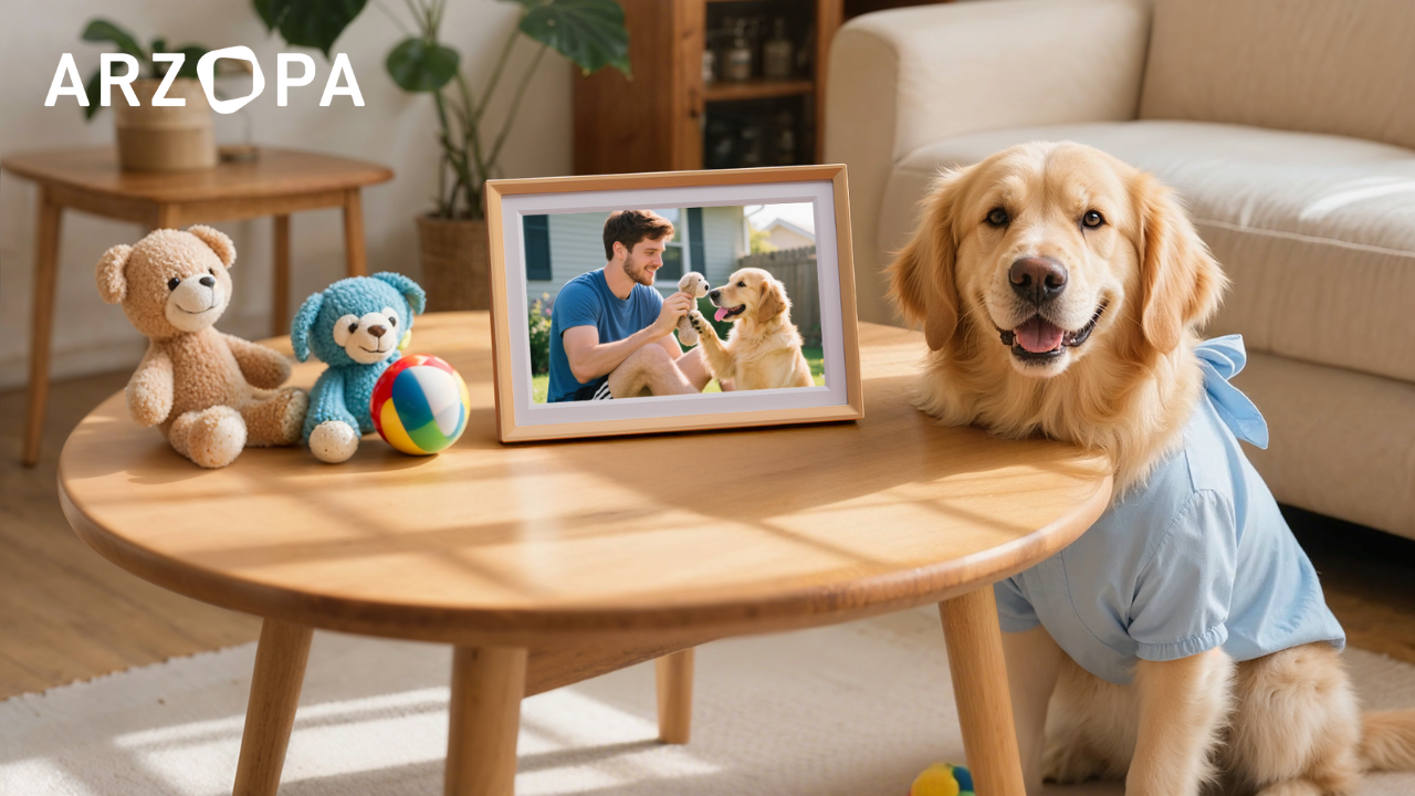 ARZOPA Cloud Digital Frame Review: The Easiest Way to Share Family Pho ...