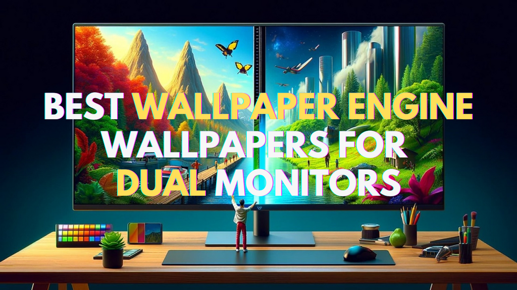 How to Elevate Your Dual Monitor Setup with Wallpaper Engine – Arzopa