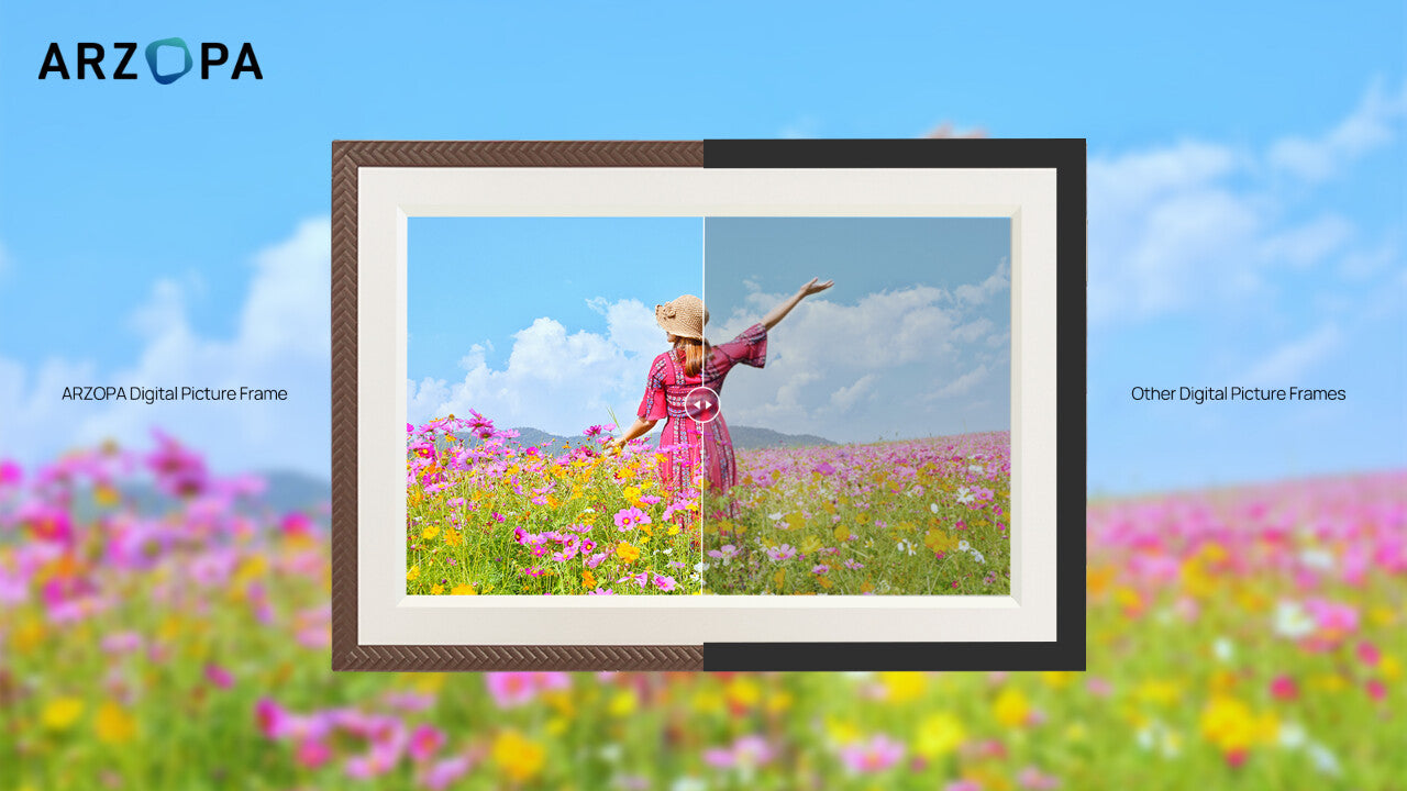 Excellent color fidelity for digital picture frames that look more ...