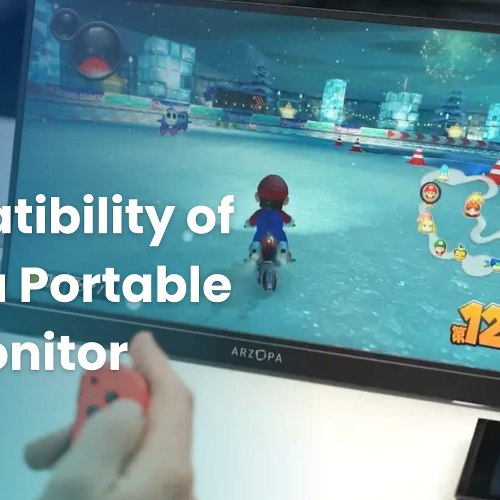 What is an Arzopa Portable Monitor Compatible with?