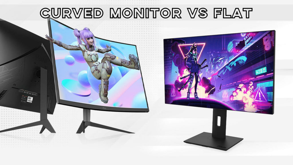 Curved Monitor vs Flat: Which One is Better for Visual Experience? – Arzopa
