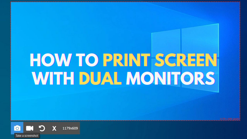 How to Take a Screenshot of a Single Monitor with Dual Monitors: Your ...