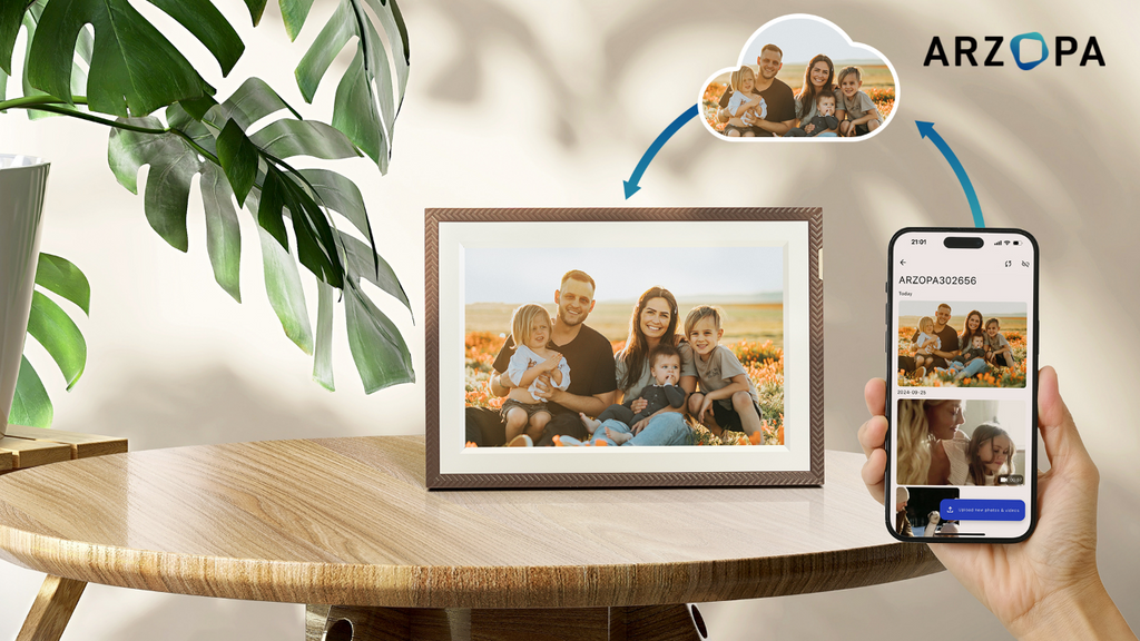 6 Best Digital Photo Sharing Frames in 2025 [Tested] – Arzopa