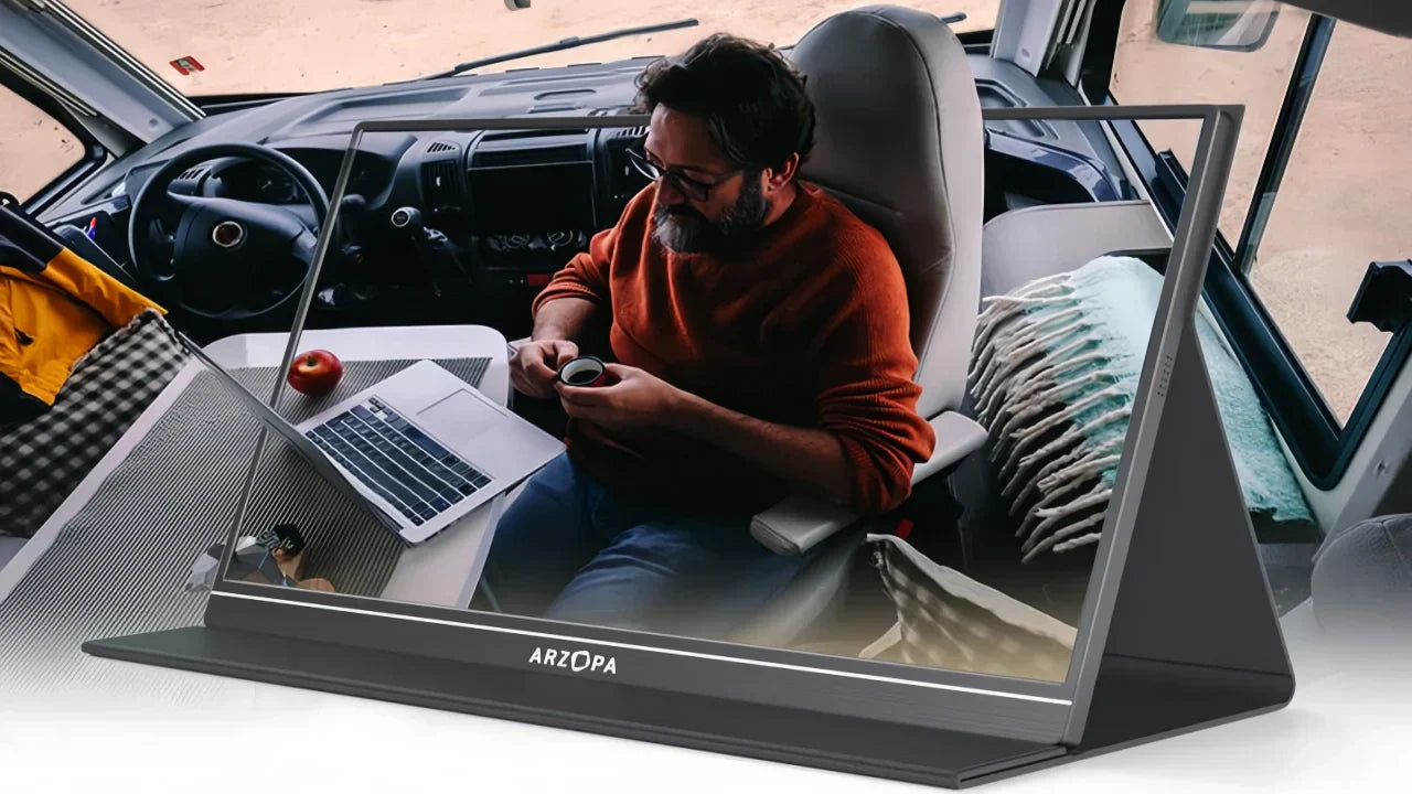 Touchscreen Portable Monitors: Stylus Support & Use Cases – Arzopa
