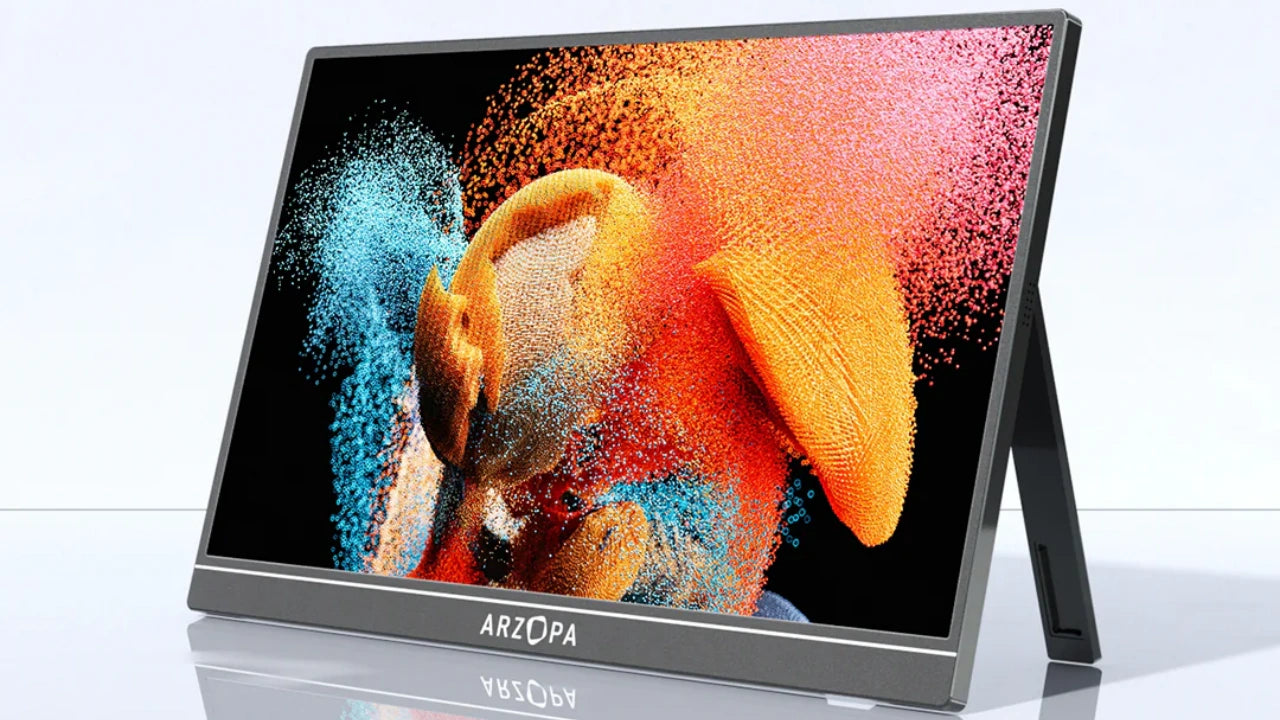 USB-Powered Portable Monitor vs Battery Portable Monitor – Arzopa