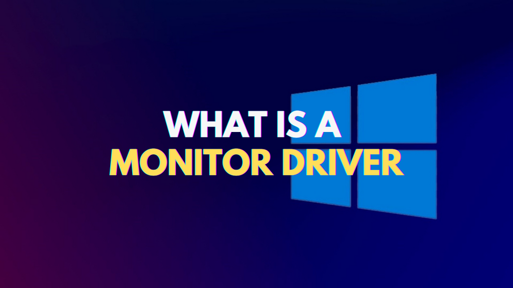 What is a Monitor Driver & Why It Matters – Arzopa