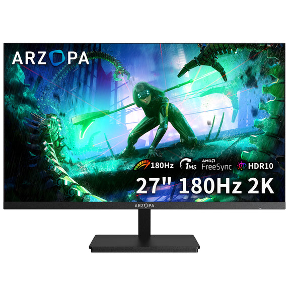 ARZOPA M1RC-27" 180Hz 2K QHD Gaming Monitor – Arzopa