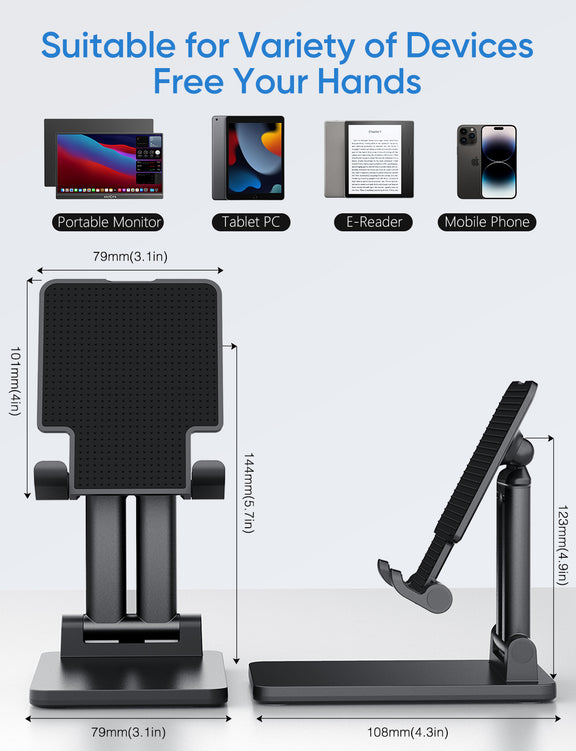 Tablet Stand for Desk - Arzopa Multi-Angle Tablet Stand | Adjustable